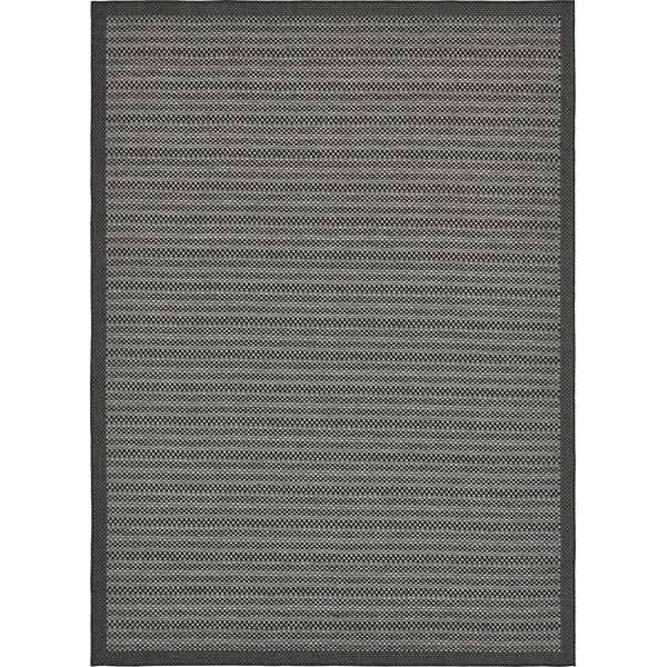 17 Stories Tapis intérieur / extérieur gris rayé et Commentaires - Wayfair Canada